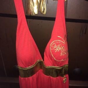 Apple Bottoms | Dresses | Apple Bottoms Orange Halter Top Dress Sizes ...